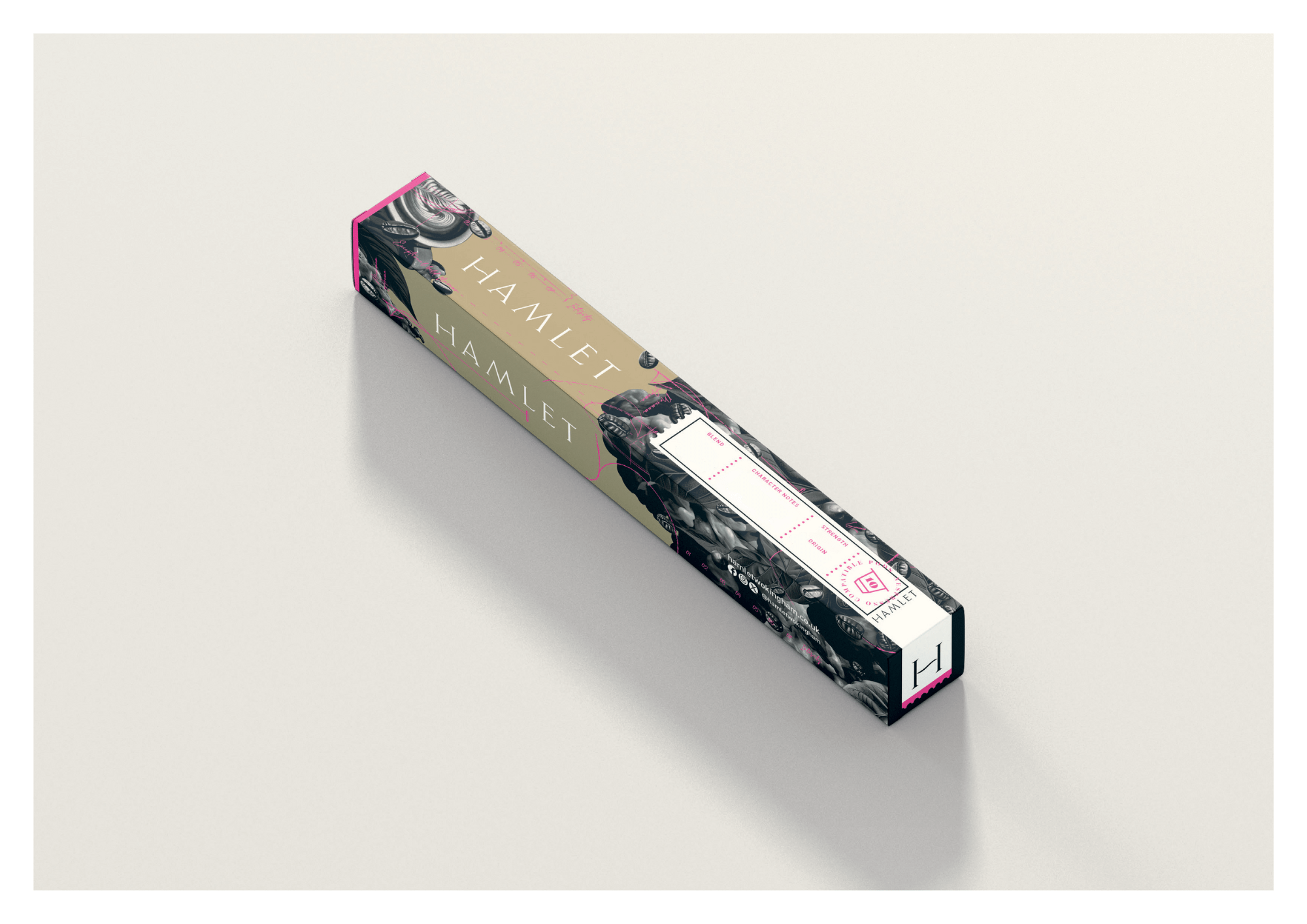 Hamlet Coffee Roasters Heritage Dark Nespresso® compatible coffee pods ...